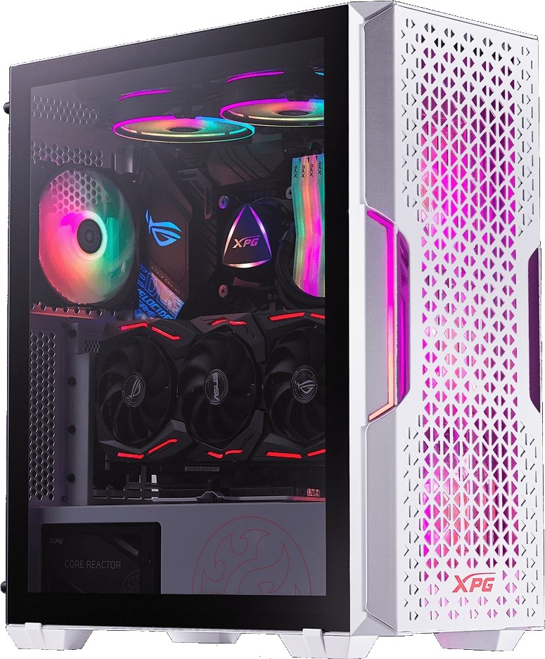 XPG Starker Air Mid Tower Chassis Computer Case, Magnetic MESH Front ...
