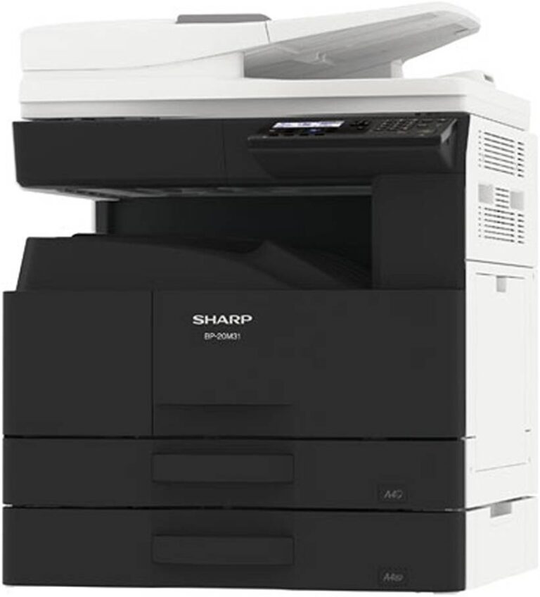 Sharp BP-20M28 A3 Mono Multifunction Printer, A3 / A4 Print, Copy ...