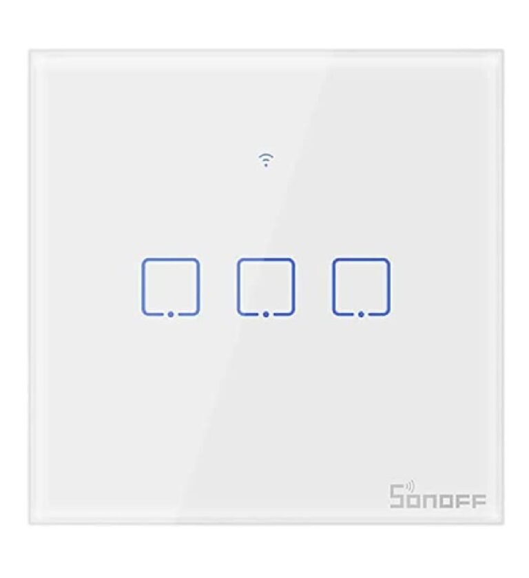 Sonoff 3 Gang Way Wi-Fi Smart Wall Switch, App/Touch Control Timer ...