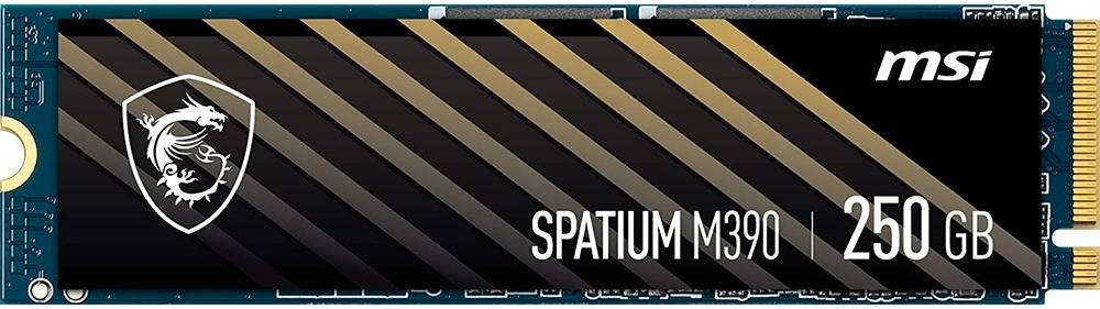 MSI Spatium M390 250GB PCIe M.2 2280 Internal Solid State Drive, Read ...