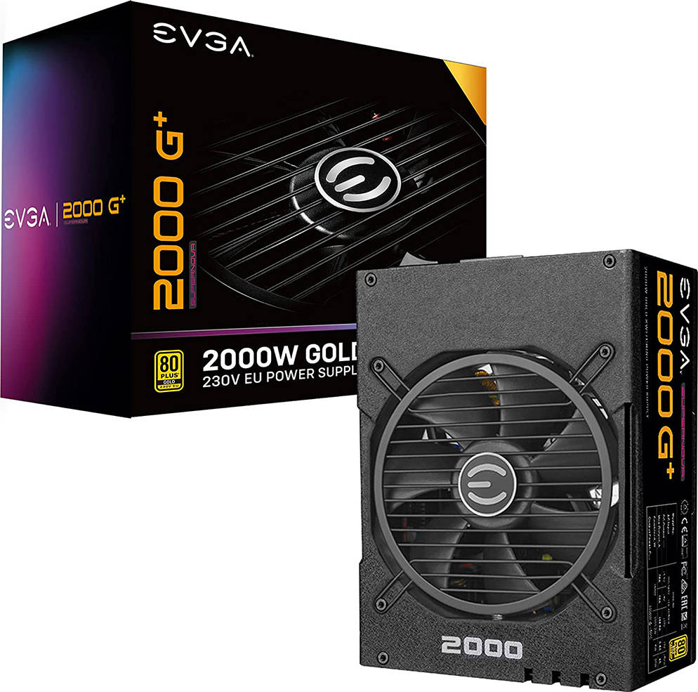 Evga SuperNova G1+ 2000 Watts Full Modular ATX Power Supply, 80+ Gold ...