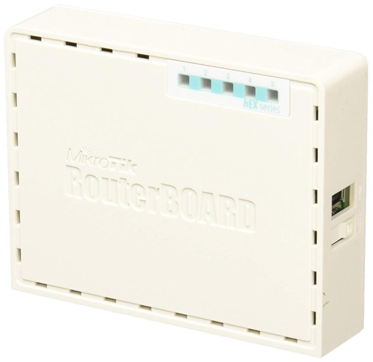 Mikrotik hEX RB750Gr3 5-port Ethernet Gigabit Router | RB750Gr3 ...